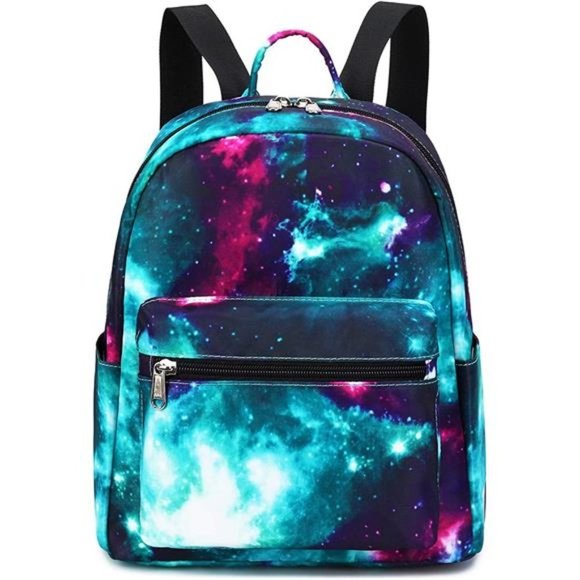 Bags | Mini Backpack Women Girls Galaxy Green | Poshmark